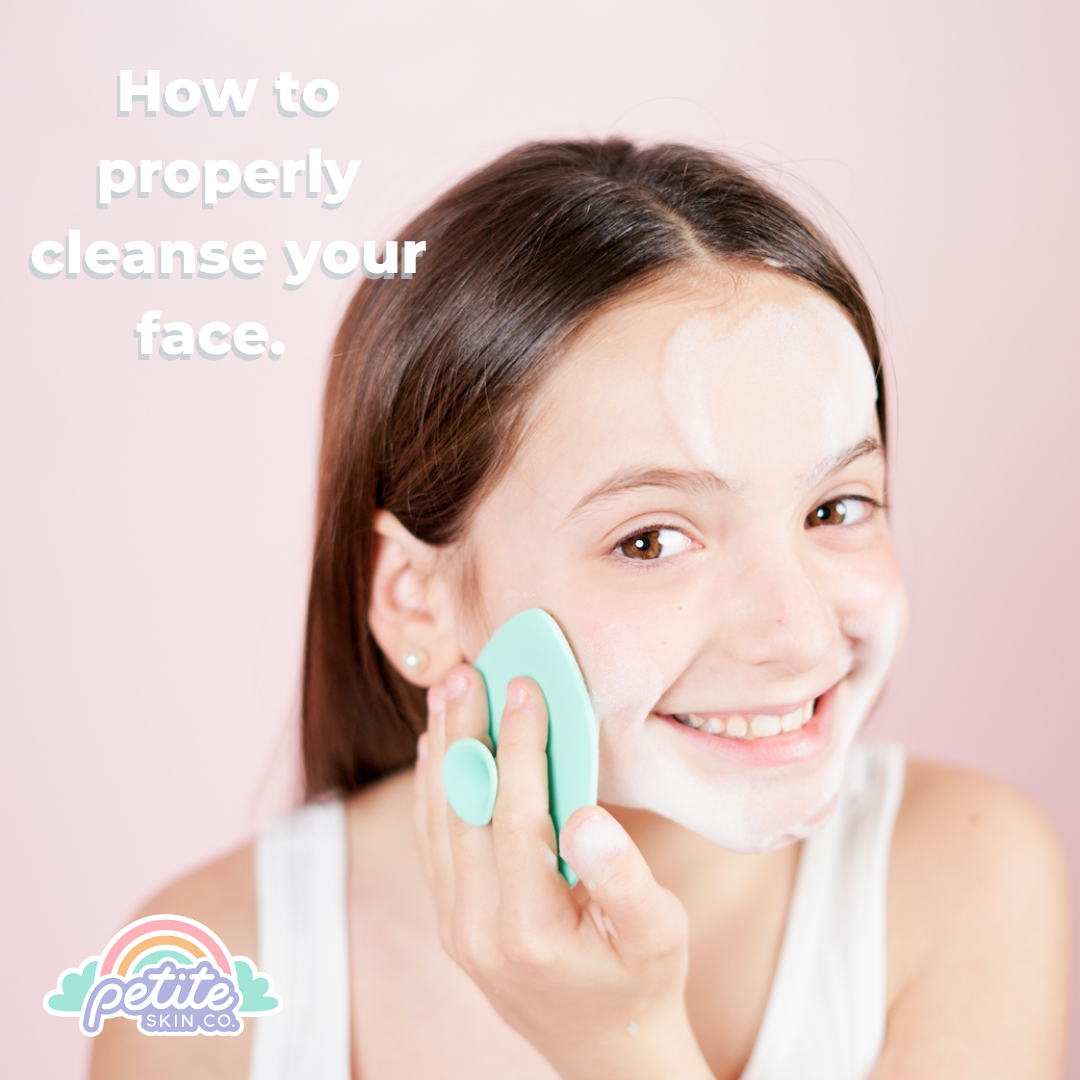 How To Properly Cleanse Your Face – Petite Skin Co.